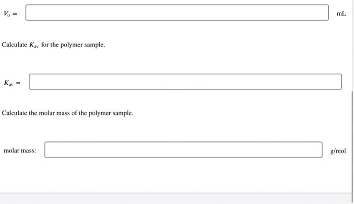 Solved The resulting retention volumes for a series of | Chegg.com