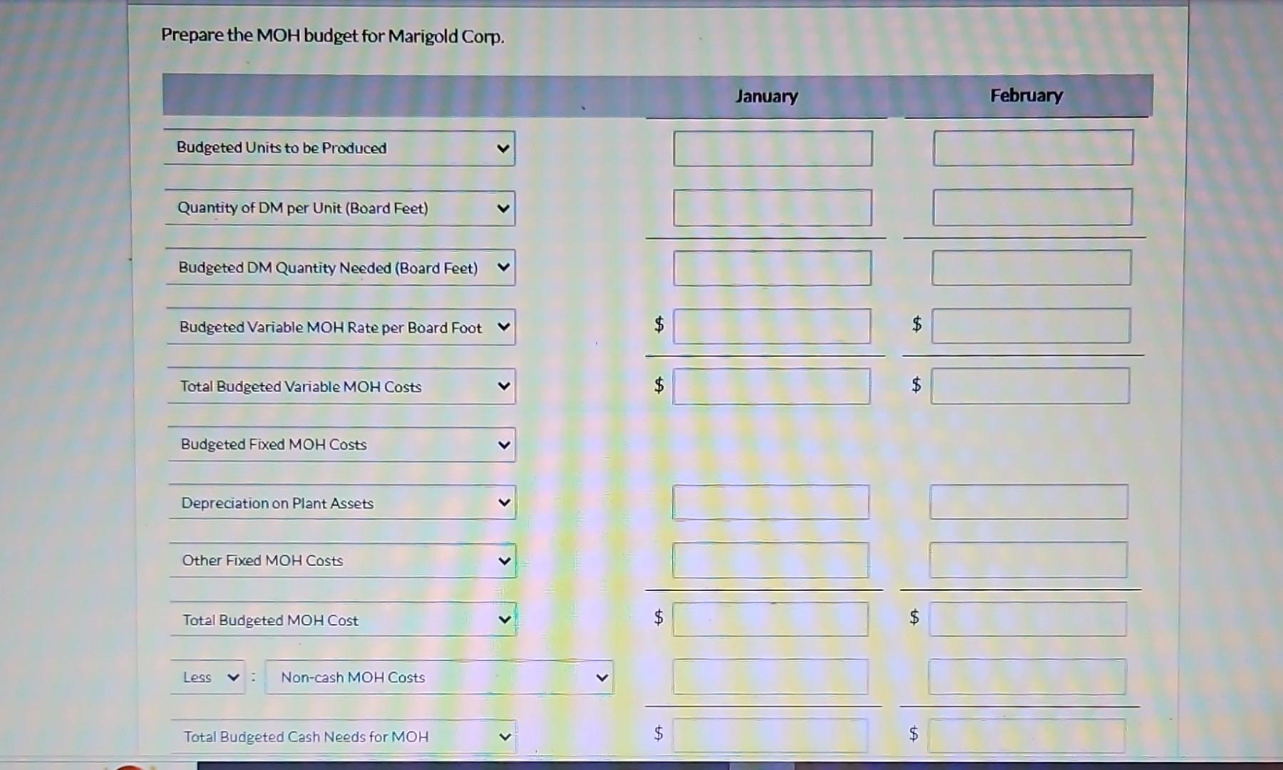 Solved The management team at Marigold Corporation is | Chegg.com