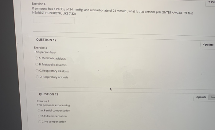Solved QUESTION 1 What is the typical value for PCO2? 25 | Chegg.com