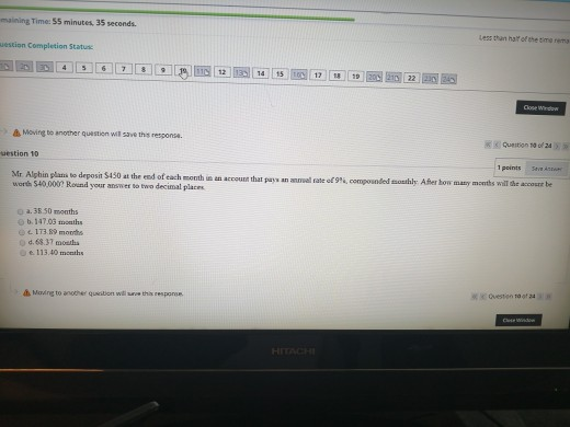 Solved maining Time: 55 minutes, 35 seconds estion | Chegg.com Solved maining Time: 55 minutes, 35 seconds estion | Chegg.com
