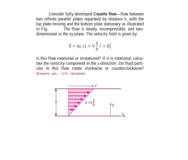 Solved Consider fully developed Couette flow-flow between | Chegg.com
