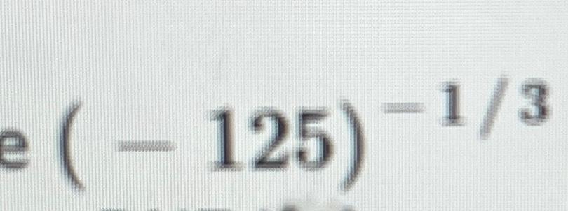 Solved (-125)-13 | Chegg.com