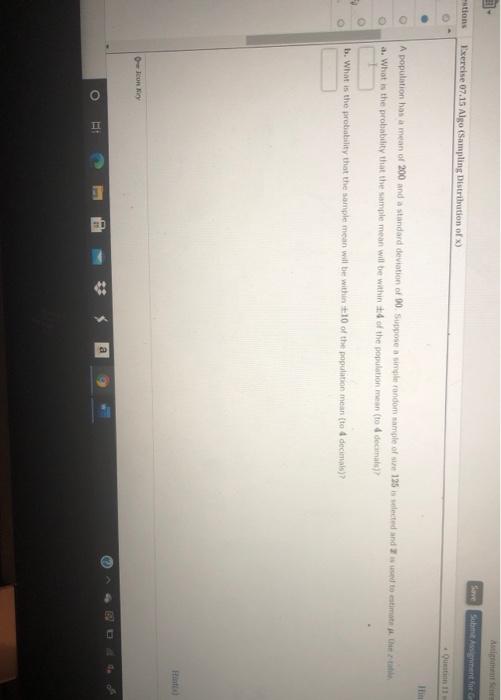 Solved Save Submit Assignment For Stions Exercise 0715 Algo 6129