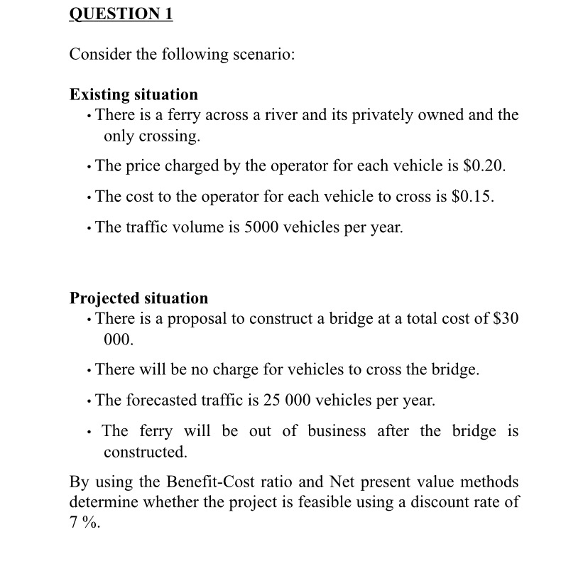 Solved QUESTION 1Consider the following scenario:Existing | Chegg.com