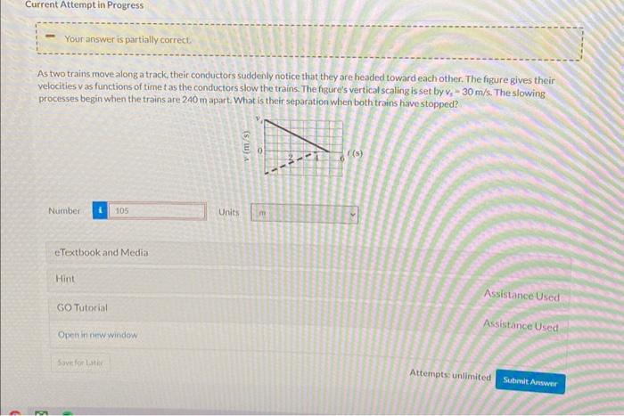 As two trains move along a track, their conductors | Chegg.com
