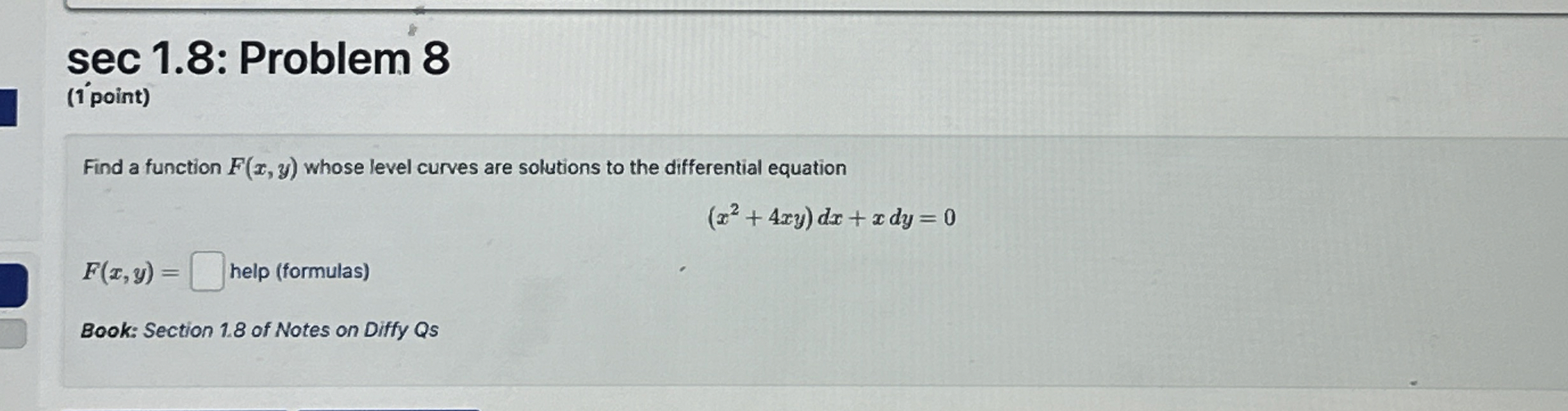 Solved Find a function F(x,y) ﻿whose level curves are | Chegg.com