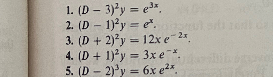 Use the exponential shift to find a particular | Chegg.com