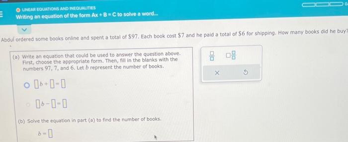 Solved buf ordered some books online and spent a total of | Chegg.com