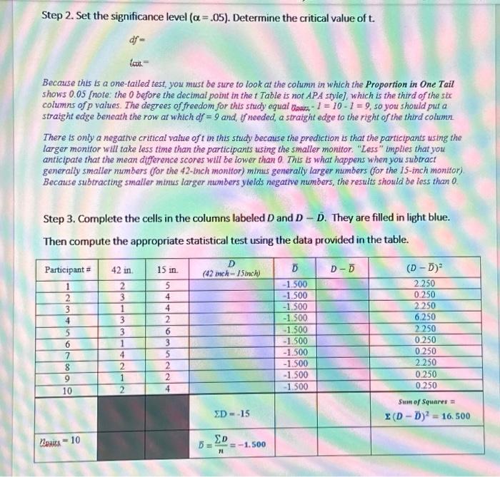 Solved Step 6. Write a complete APA-style conclusion. When | Chegg.com