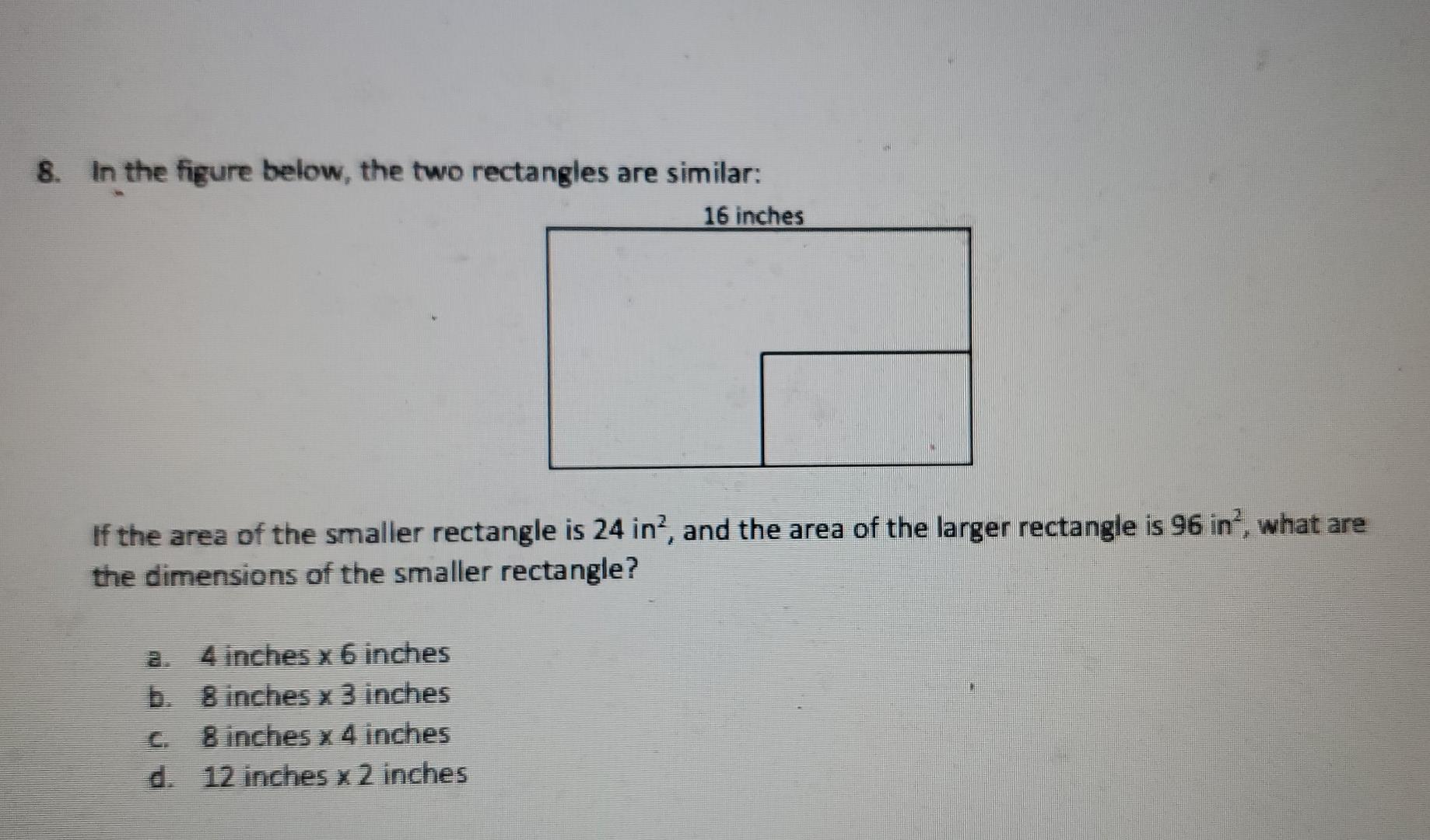 Solved In the figure below, the two rectangles are | Chegg.com