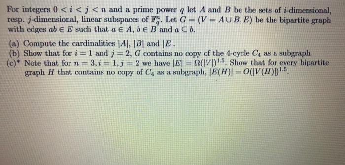 Solved For integers 0 | Chegg.com