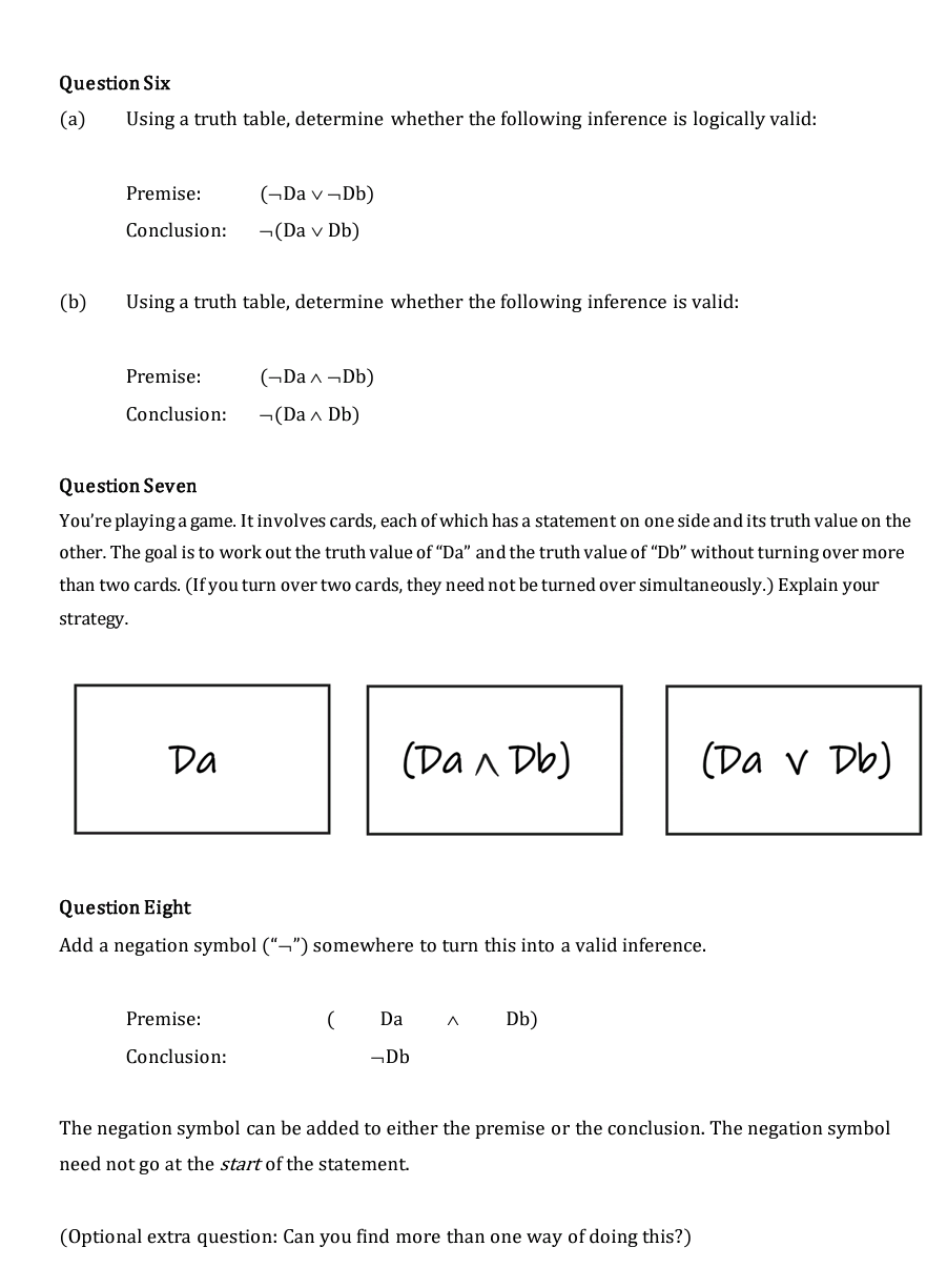 Question Seven You're playing a game. It involves | Chegg.com