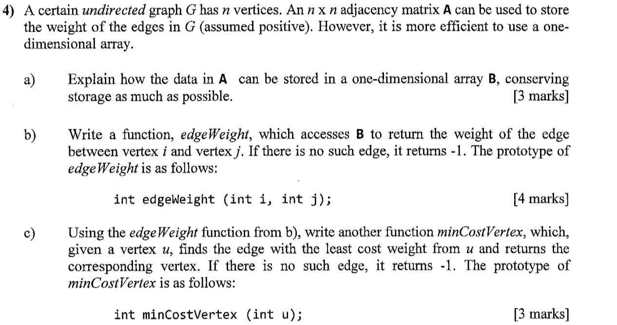 Solved 3 A Given The Following Directed Graph I Draw The 9548