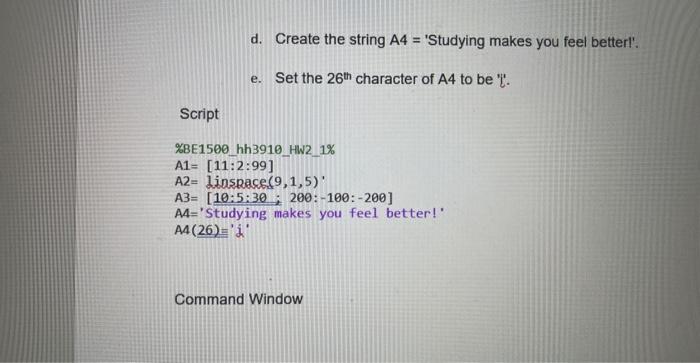 Solved this is in matlab, matrices are attached in the last | Chegg.com