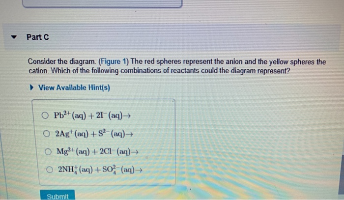 Part C Consider the diagram. (Figure 1) The red | Chegg.com