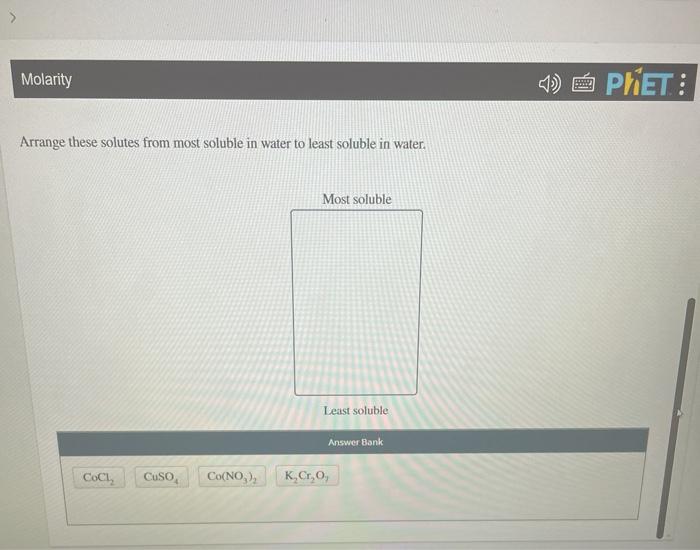 Solved Use the interactive to observe now solute amount and | Chegg.com