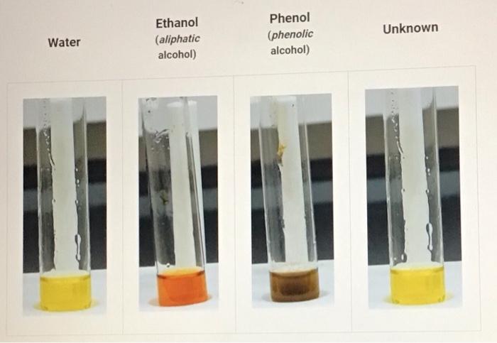Solved Qualitative Test 1: Cerric Ammonium Nitrate Ceric | Chegg.com