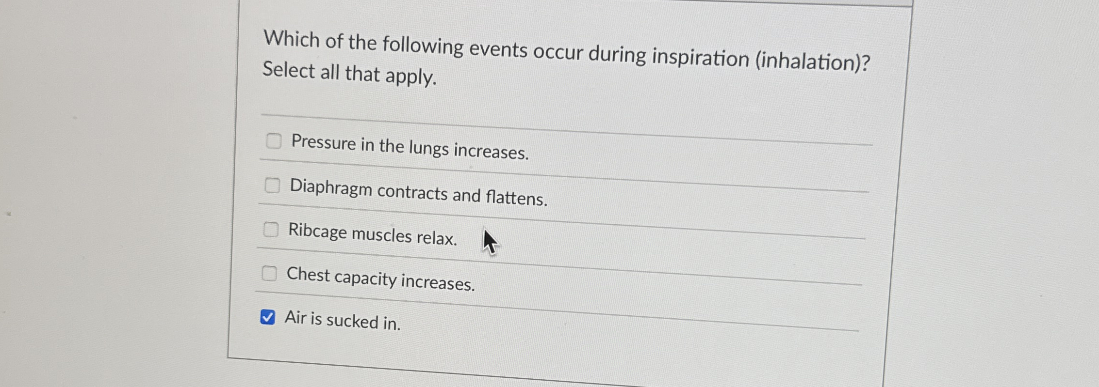 High Quality SOLUTION Which of the following events occur during | Chegg.com