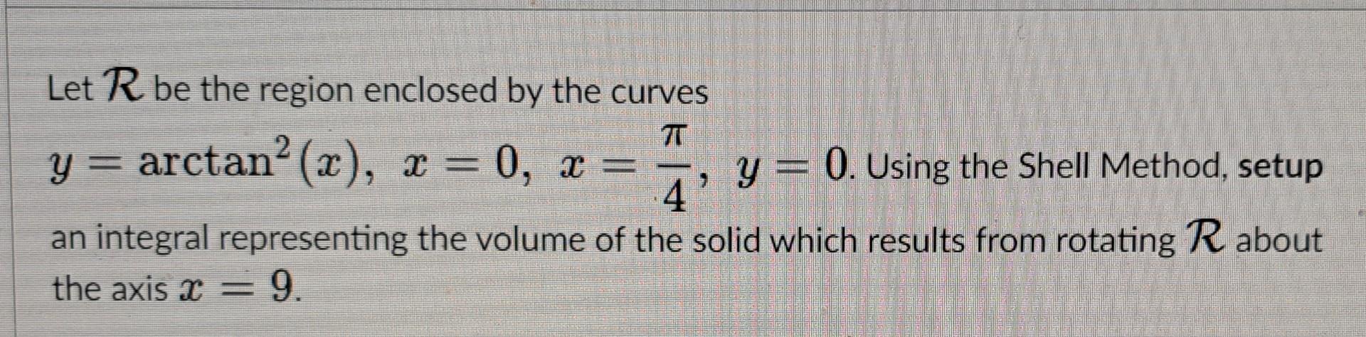 Solved Let \\( \\mathcal{R} \\) be the region enclosed by | Chegg.com