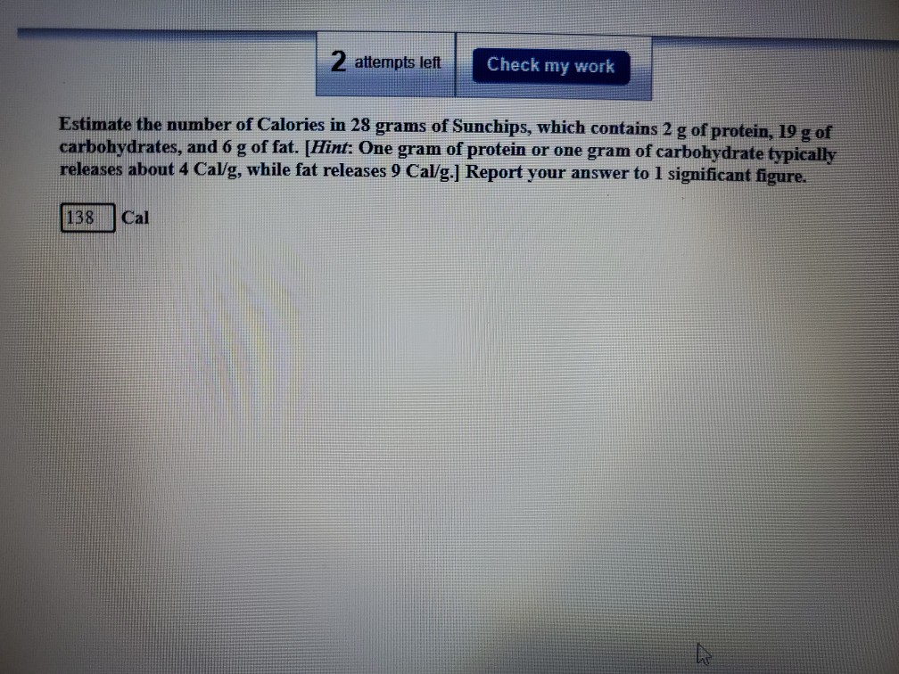 Solved 2 attempts left Check my work Estimate the number of | Chegg.com