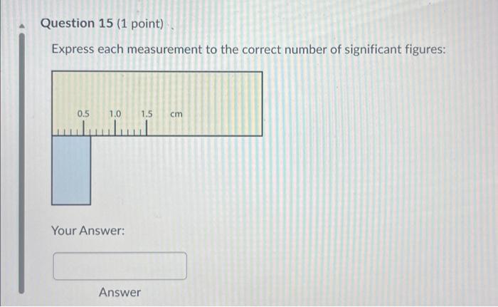 Solved Express each measurement to the correct number of | Chegg.com
