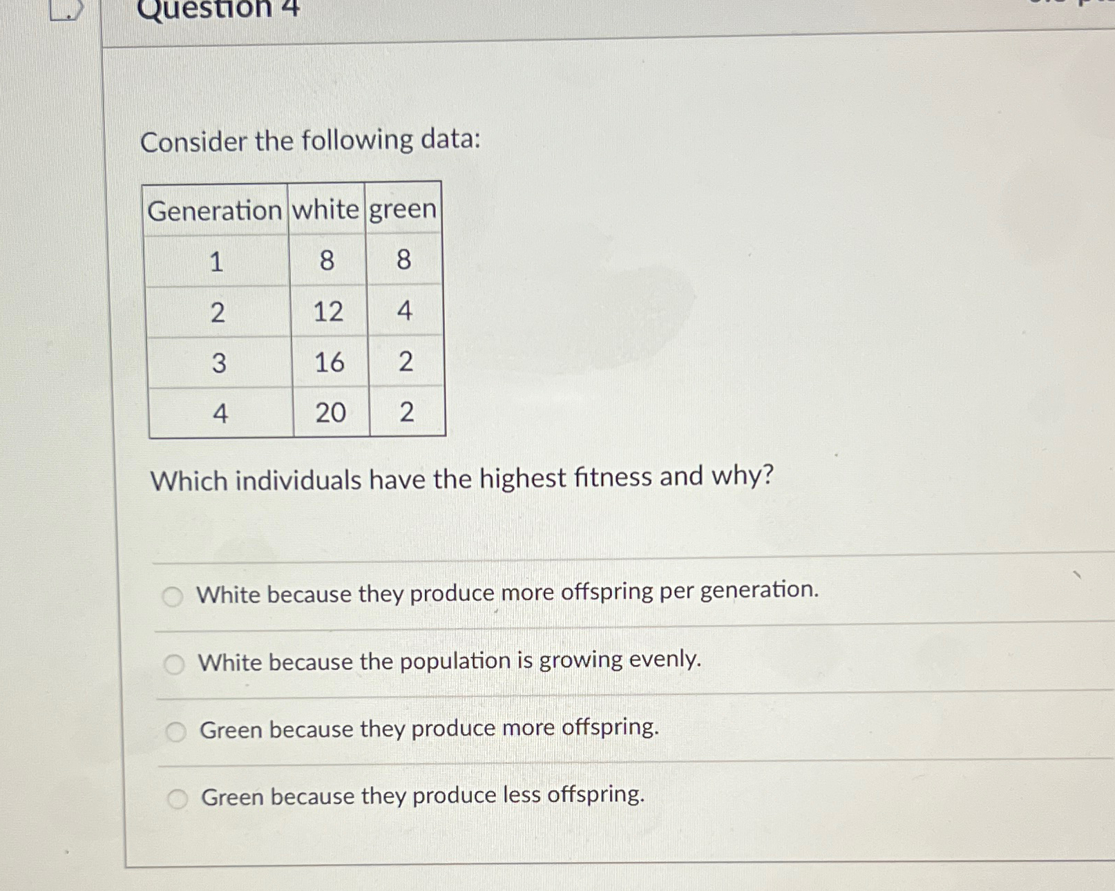 Solved Consider the following | Chegg.com