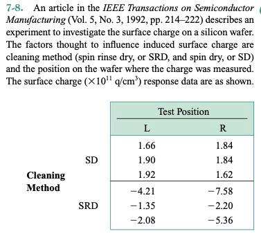 Solved 7-8. An article in the IEEE Transactions on | Chegg.com