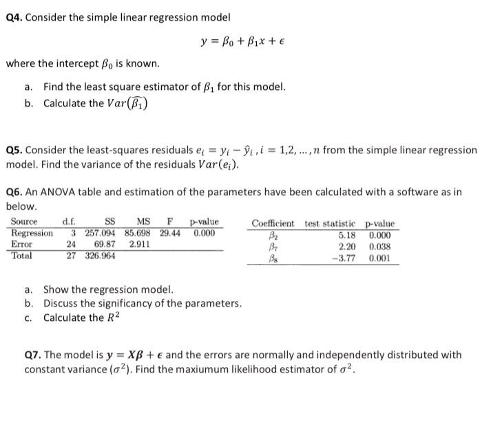 Solved Q1. A statistician decided to apply a simple | Chegg.com
