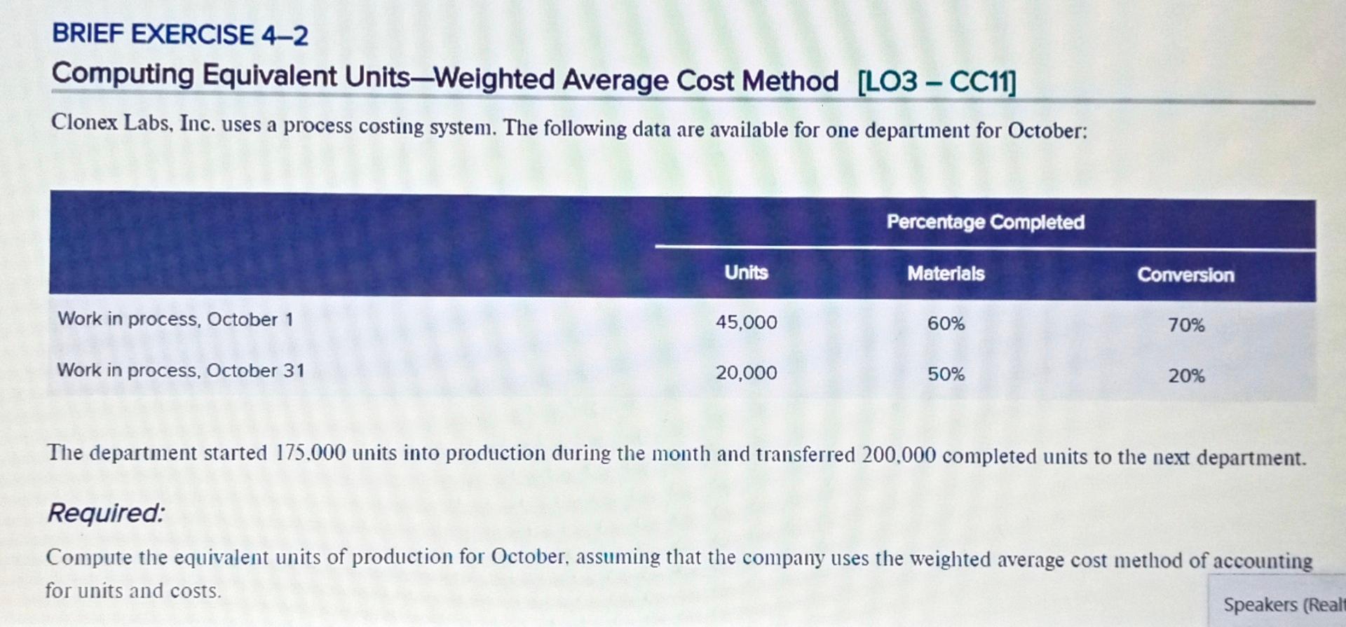 Solved BRIEF EXERCISE 4-2 Computing Equivalent | Chegg.com