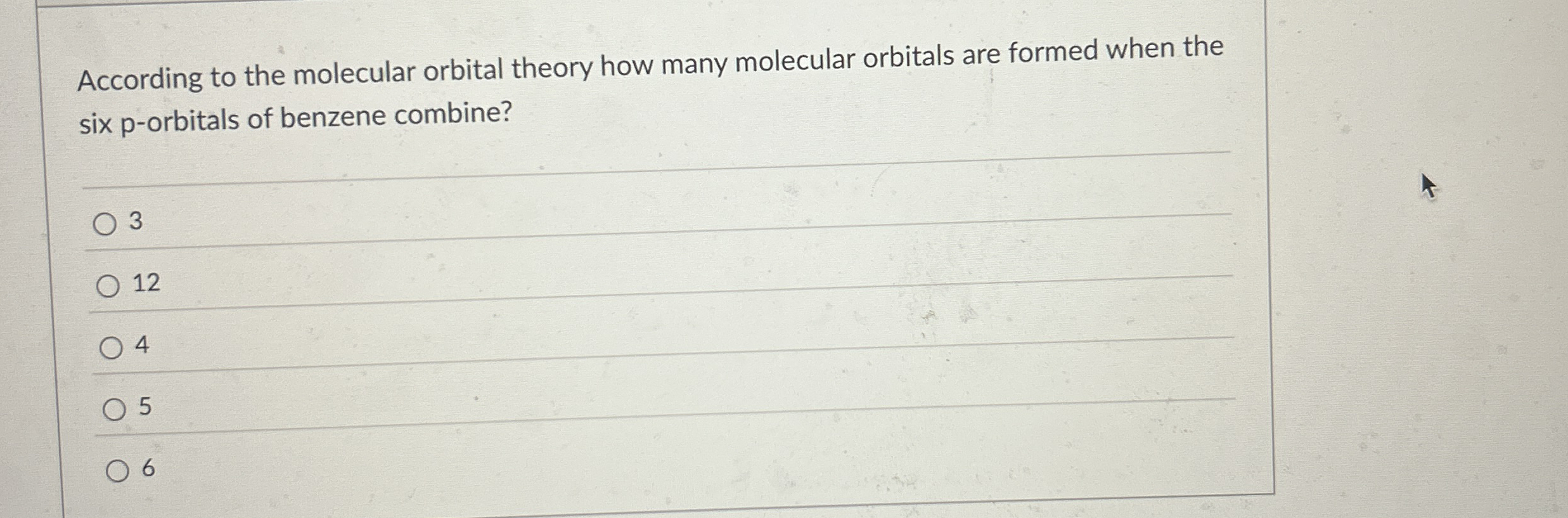 According to the molecular orbital theory how many | Chegg.com