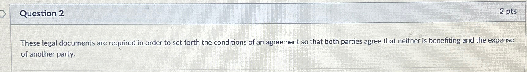 Solved Question 22 ﻿ptsThese legal documents are required in | Chegg.com