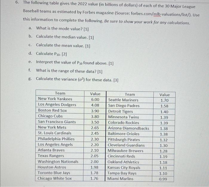 Solved 1. Classify each of the following as nominal, | Chegg.com