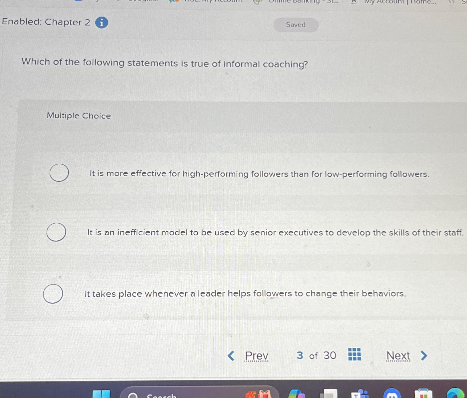 Solved Enabled: Chapter 2 ﻿iWhich of the following | Chegg.com
