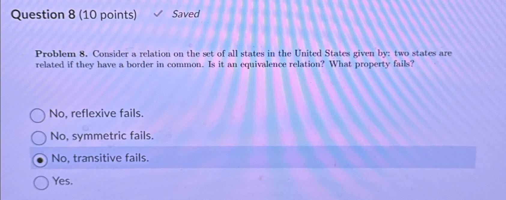 Solved Question 8 10 ﻿points ﻿savedproblem 8 ﻿consider A 6954
