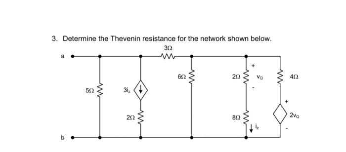 Solved NOTE ON SIGN CONVENTIONS: The open-circuit voltage | Chegg.com