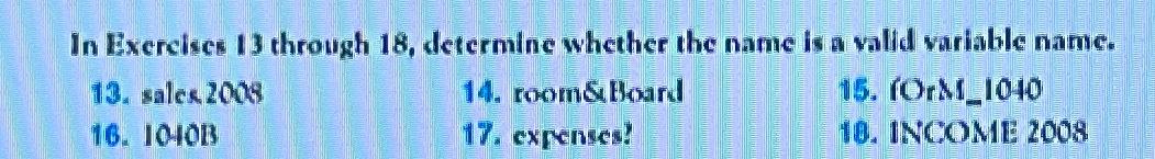 Solved In Exercises 13 ﻿through 18 , ﻿determine whether the | Chegg.com