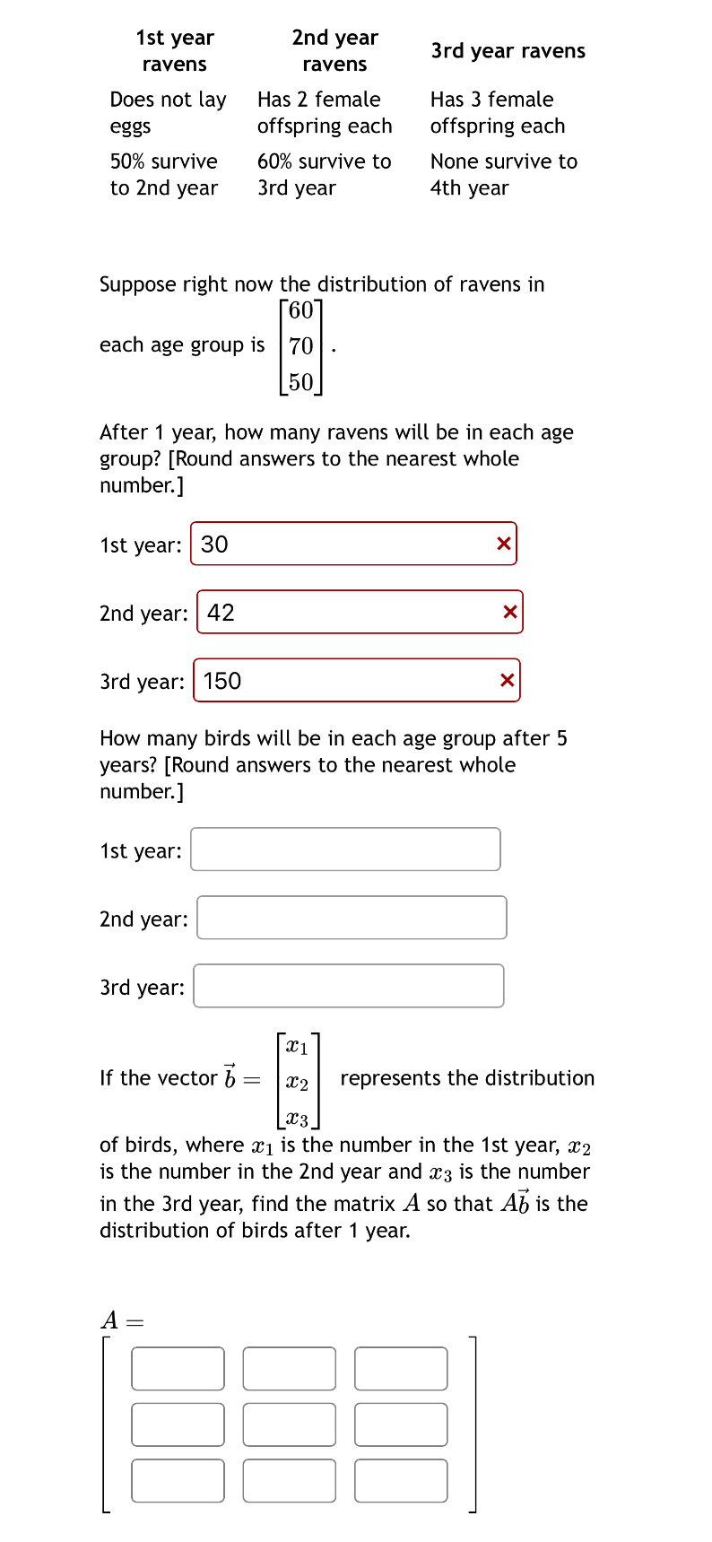 Solved Suppose that A=([2,4],[0,7]).Find the eigenvector v1 | Chegg.com