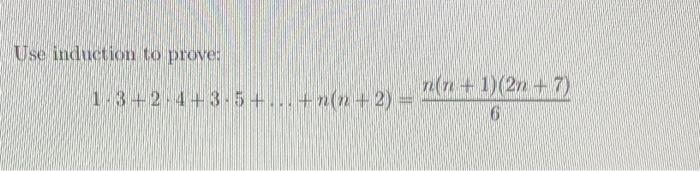 Solved please show base case , inductive hypothesis, and | Chegg.com