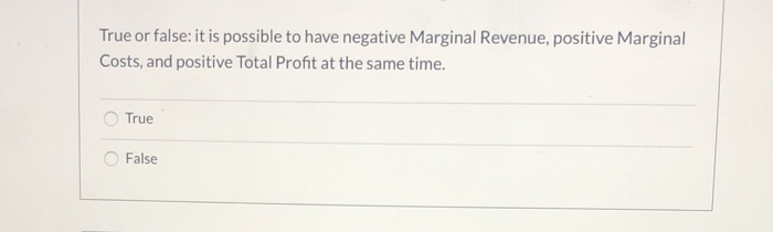 True or false: it is possible to have negative | Chegg.com