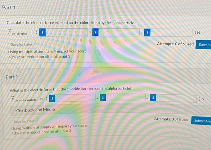 Solved An "alpha particle" (a helium nucleus containing two | Chegg.com