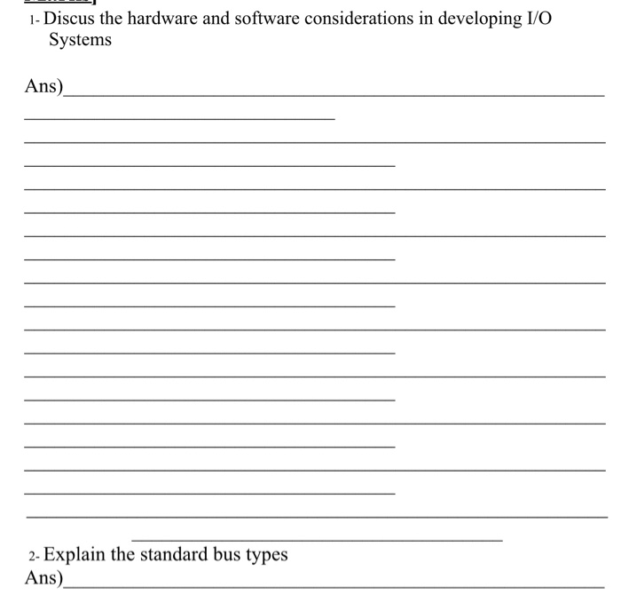 Solved 1- Mention what is Non-Maskable interrupts Ans) 2- | Chegg.com