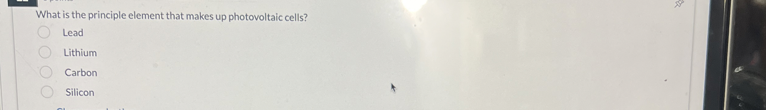 Solved What is the principle element that makes up | Chegg.com