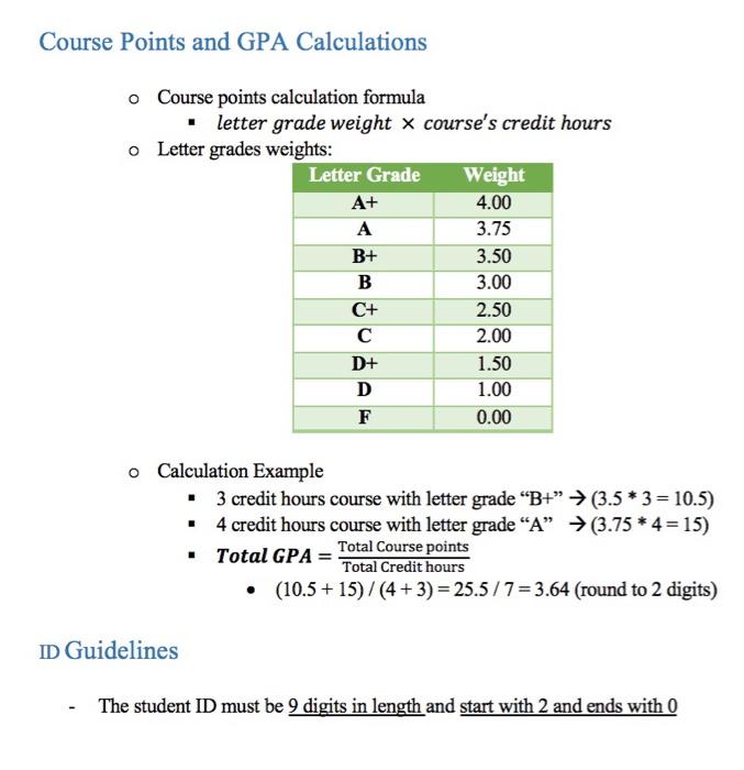 Solved Develop a registration system for students. Each | Chegg.com