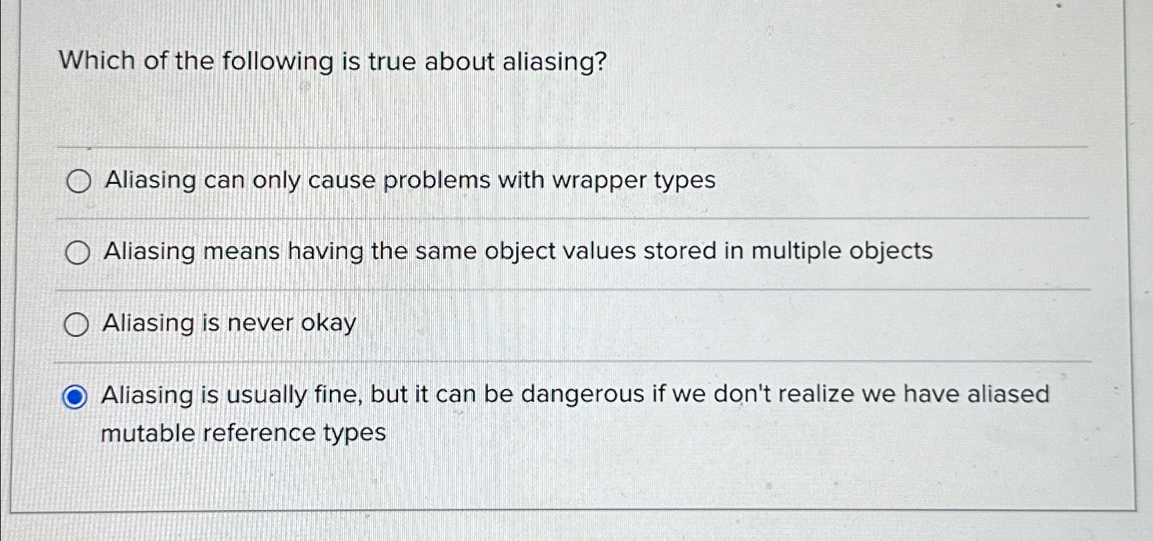 Solved Which of the following is true about | Chegg.com