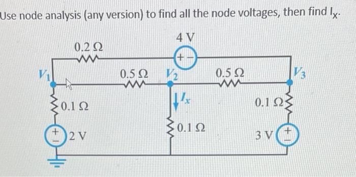 Solved Jse node analysis (any version) to find all the node | Chegg.com