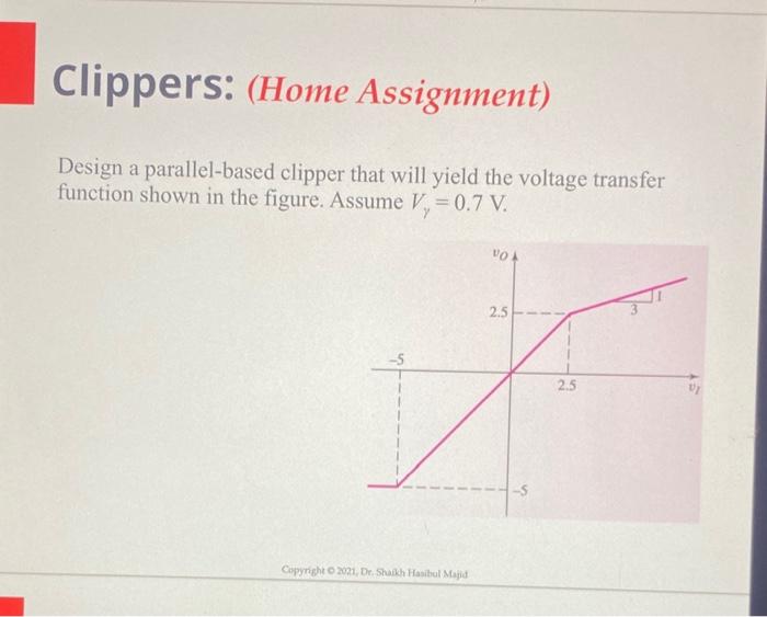 Solved Clippers: (Home Assignment) Design a parallel-based | Chegg.com