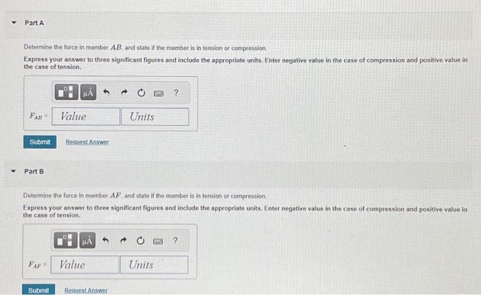 Solved In (Figure 1), P1=12kN and P2=4kN.Determine the force | Chegg.com