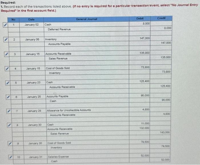 Solved please help me out, i think i have the first journal | Chegg.com