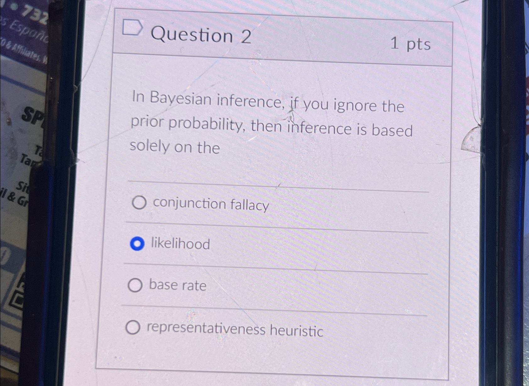 Solved Question 21ptsIn Bayesian inference, if you ignore | Chegg.com Solved Question 21ptsIn Bayesian inference, if you ignore | Chegg.com