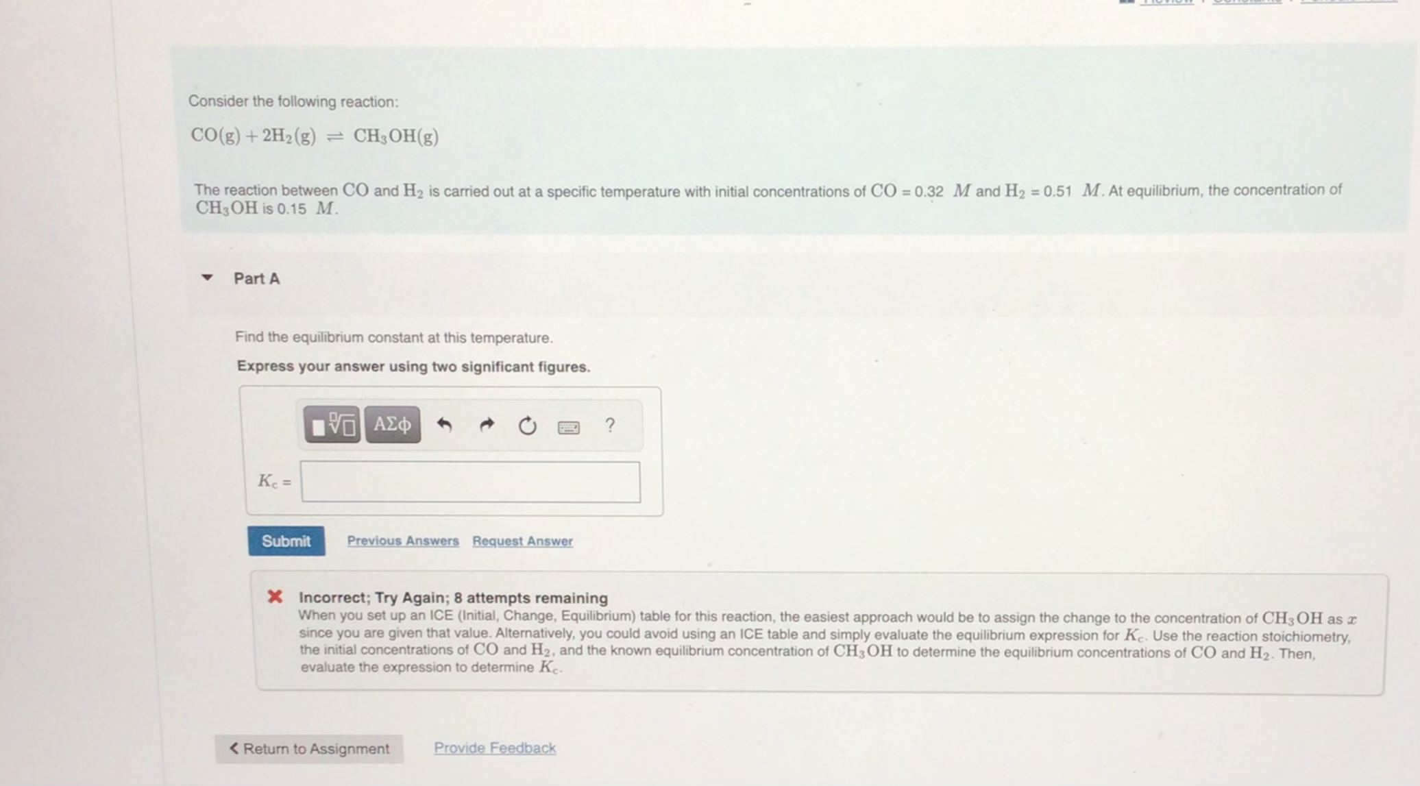 Solved Consider the following | Chegg.com